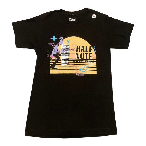 Pixar | Tops | Disney Pixar Womens Soul Half Note Jazz Club Graphic ...